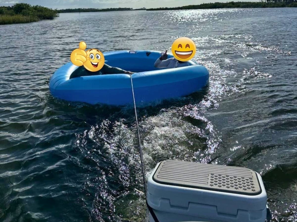 2 People Took Inflatable Pool 'Out To Sea,' Rescued From Gulf: Hernando ...