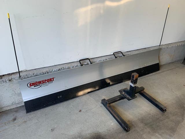 Snow Plow for any car with tow hitch - Newtown, PA Patch