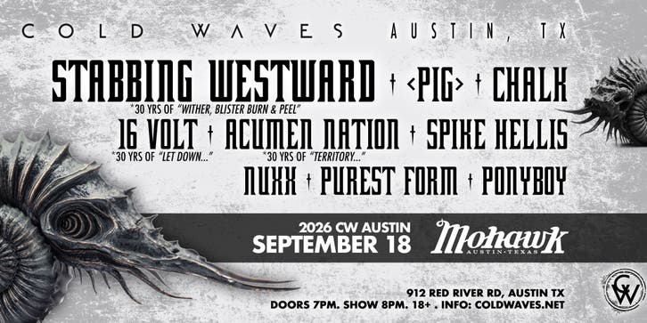 Sep 18 | Cold Waves x Resound x Mohawk Present: COLD WAVES FESTIVAL ...