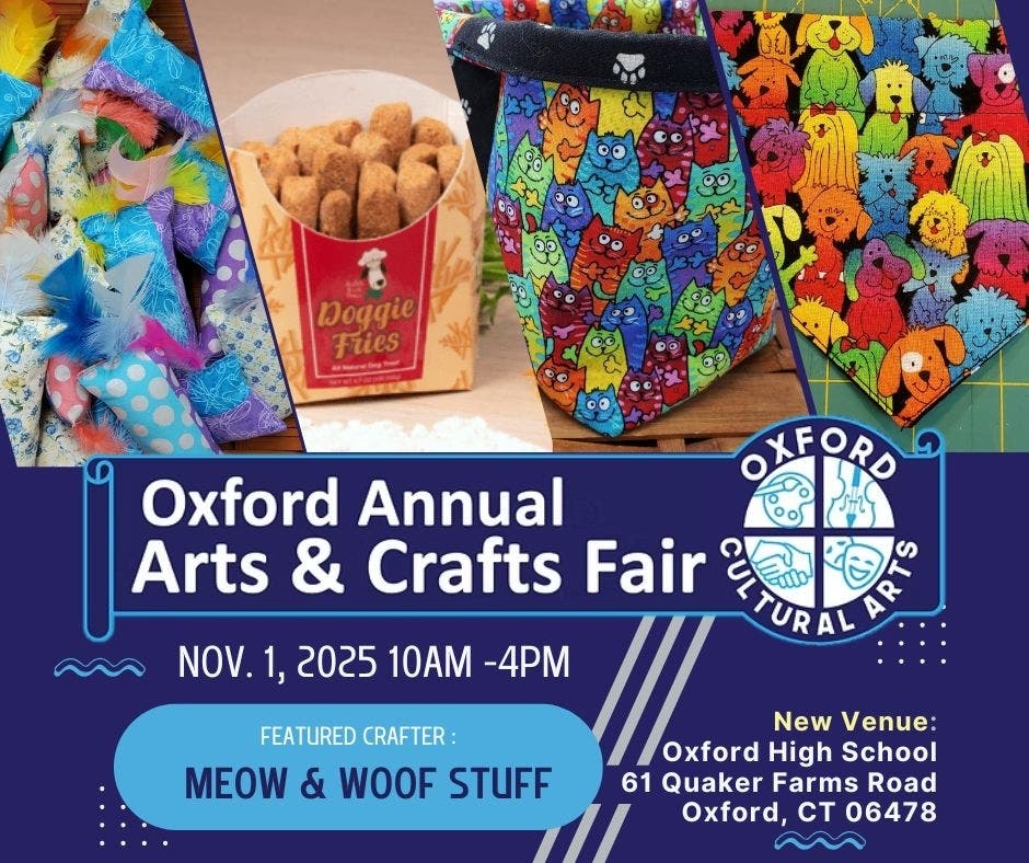 Love your pets? Love this artisan: Meow and Woof | Oxford, CT Patch