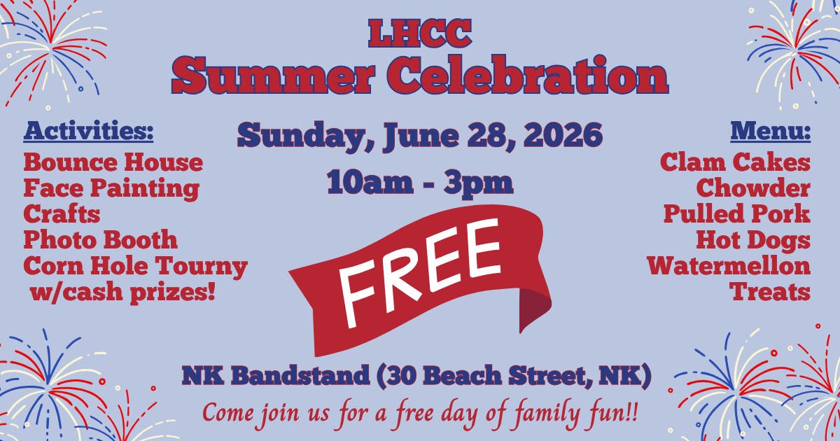 Jun 28 | LHCC Summer Celebration | North Kingstown, RI Patch