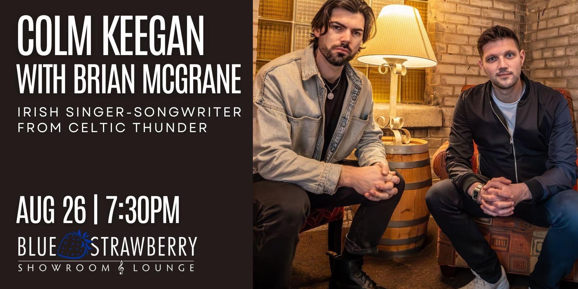 Aug 26 | Colm Keegan with Brian McGrane | St. Louis, MO Patch