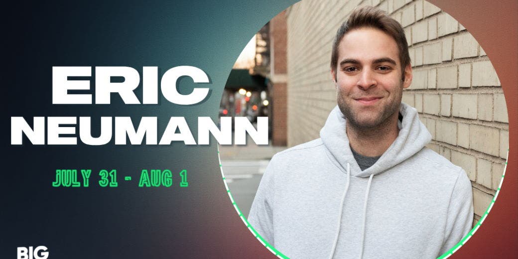 Jul 31 | Eric Neumann: Live in Fort Worth | Dallas, TX Patch