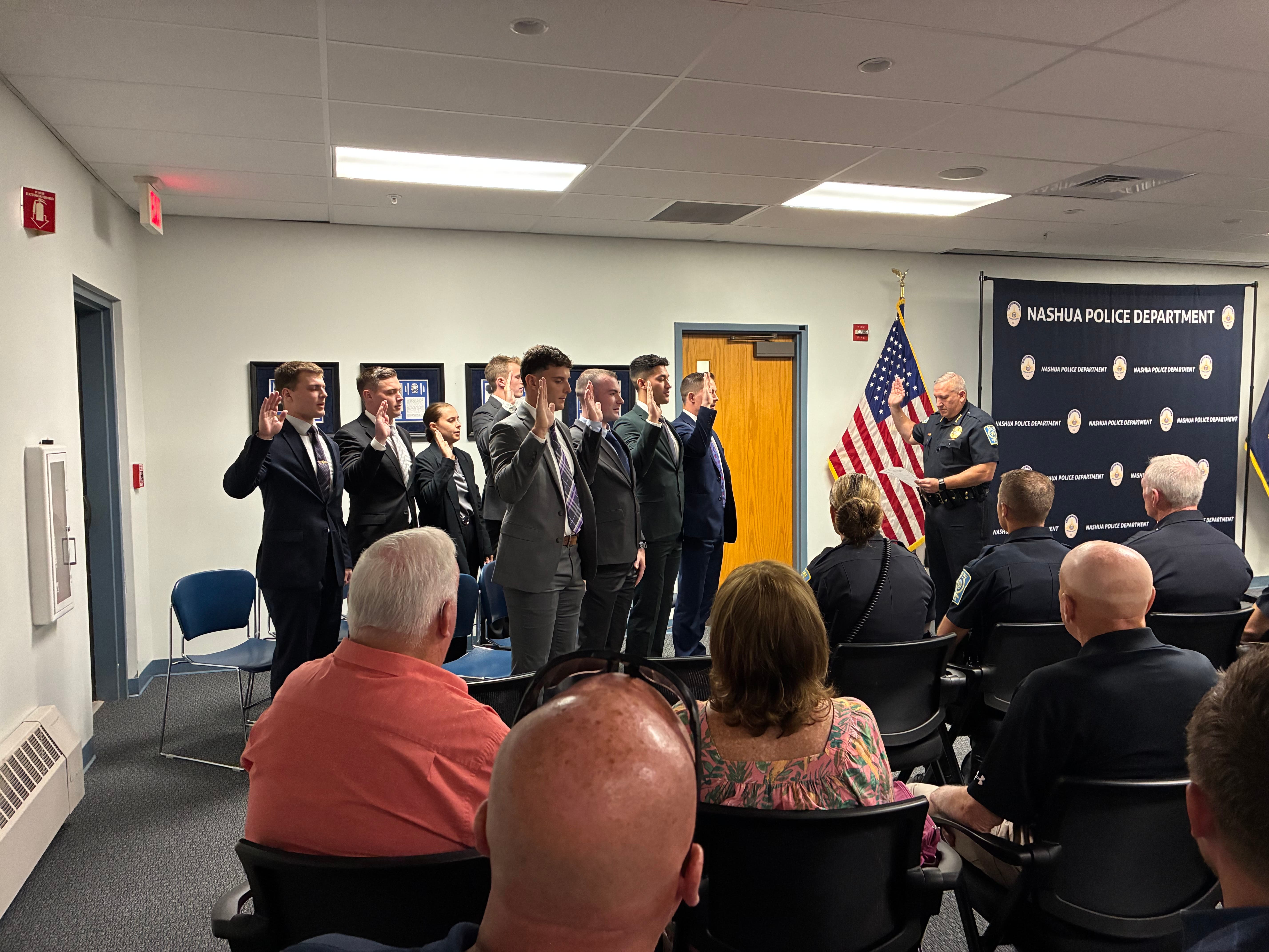 Jul 23 | Newly sworn in Nashua Police Officers | Nashua, NH Patch