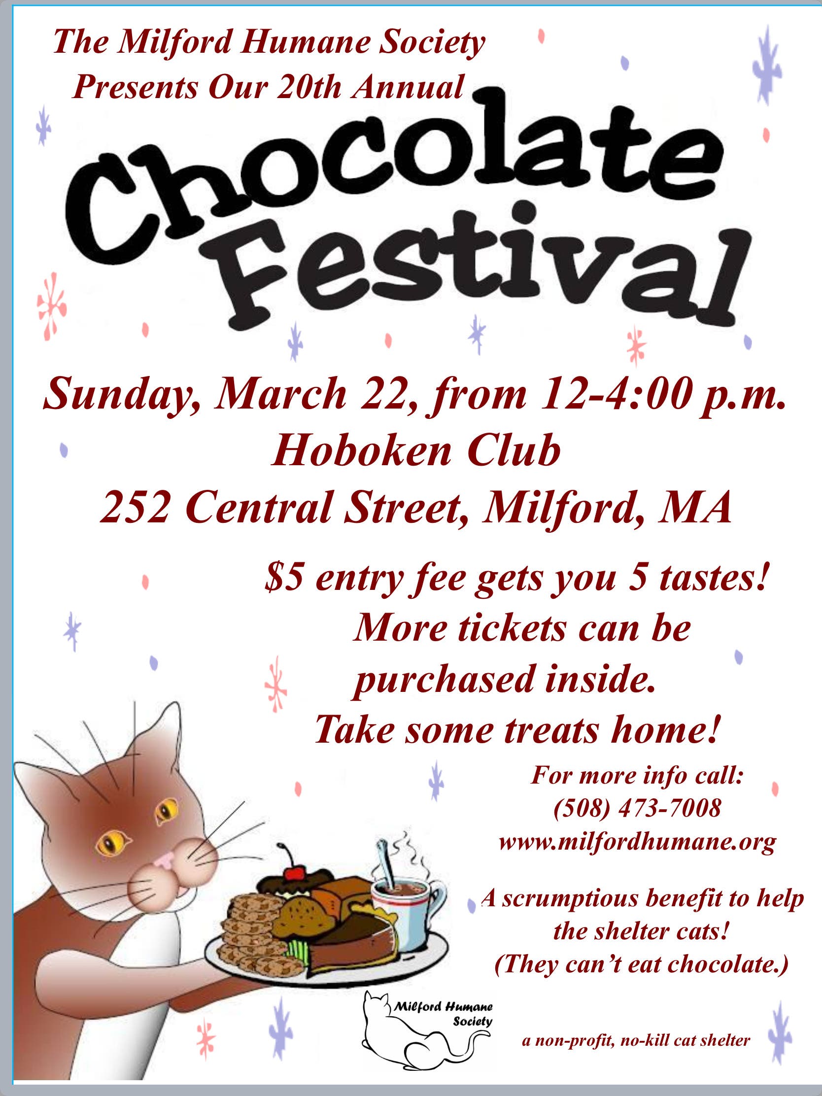Mar 22 | 20th Annual Chocolate Festival | Milford, MA Patch