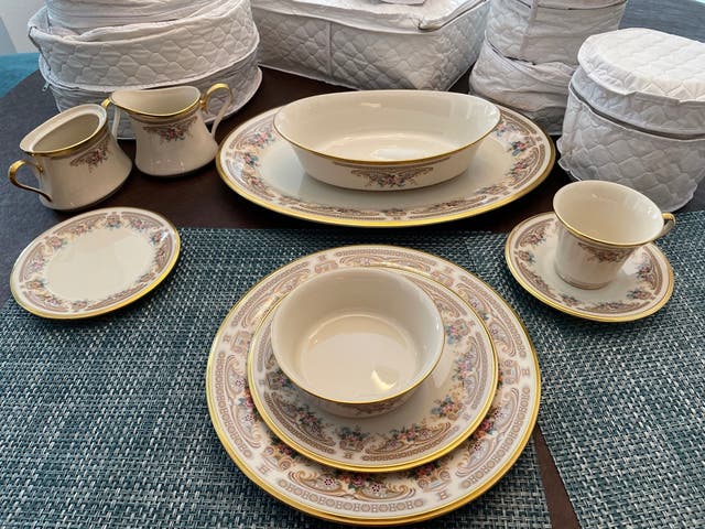 Lenox "Versailles" porcelain China Set.......$750 - Carlsbad, CA Patch