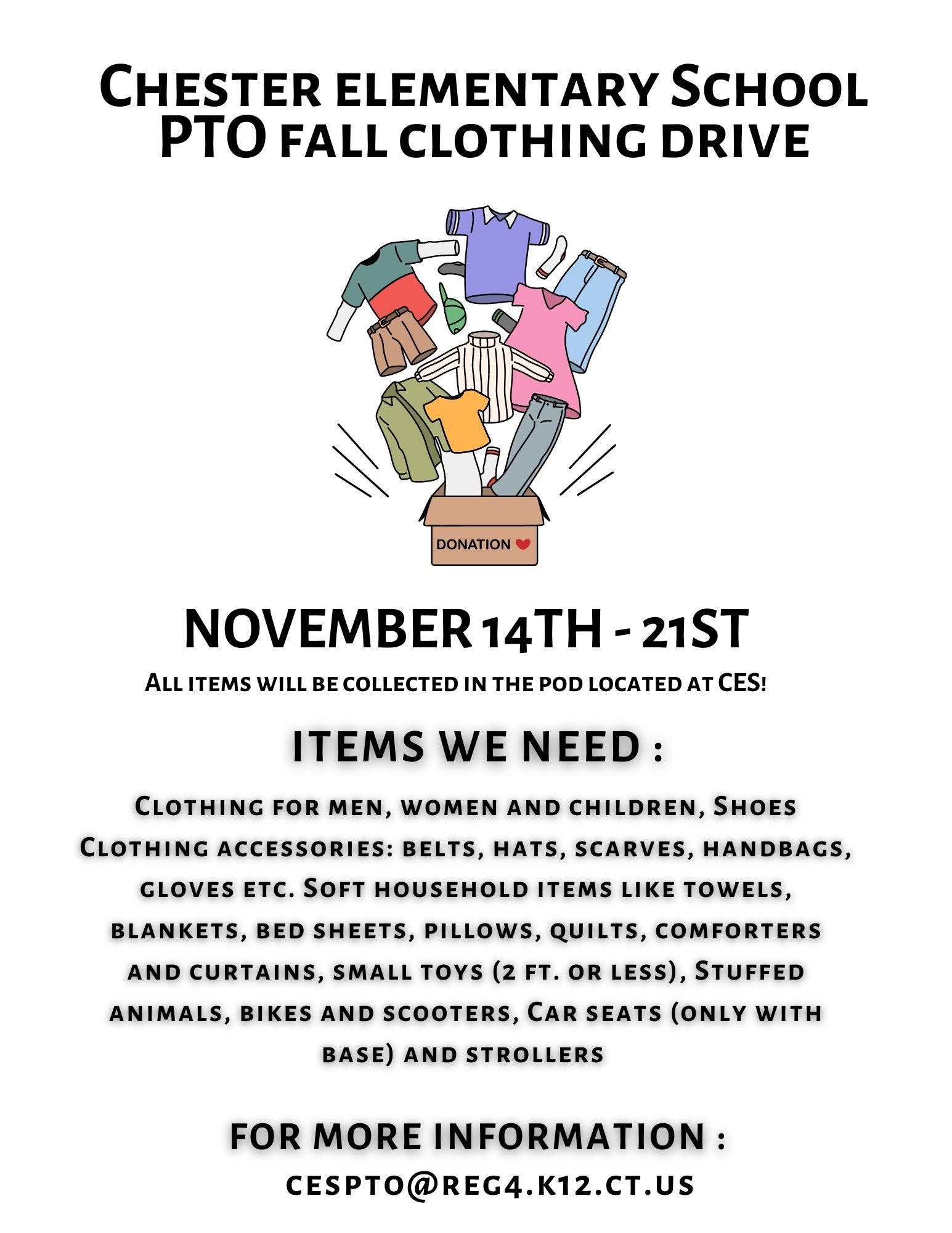 Clothing Drive Logo