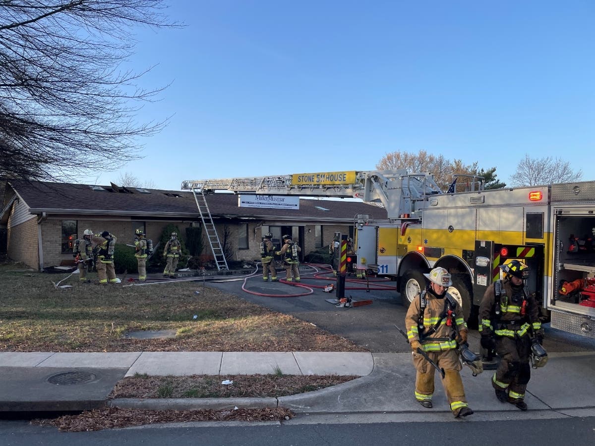 Smoking Materials In Mulch Spark Manassas Office Fire: Authorities ...