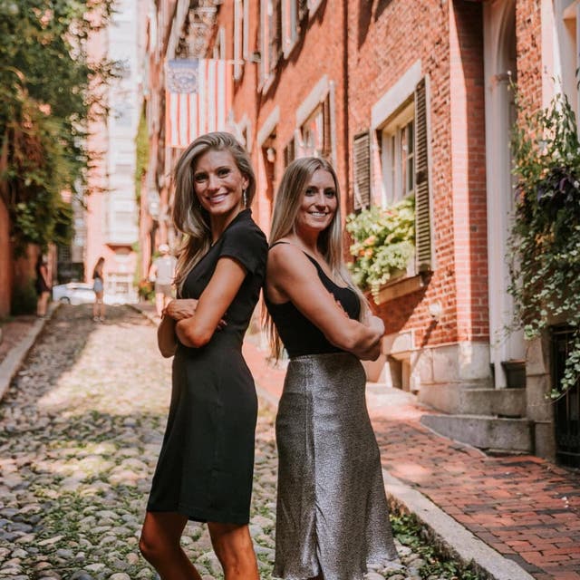 Real estate team and sisters Lindsay Higgins and Lauren Higgins ...