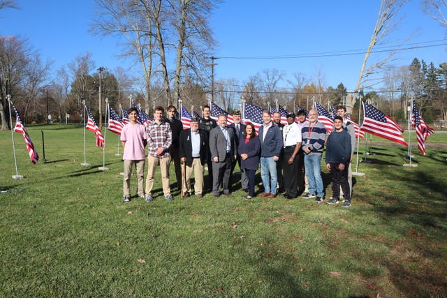 John Jay HS 'Field of Honor' Thanks Local Veterans In Big Way | Bedford ...