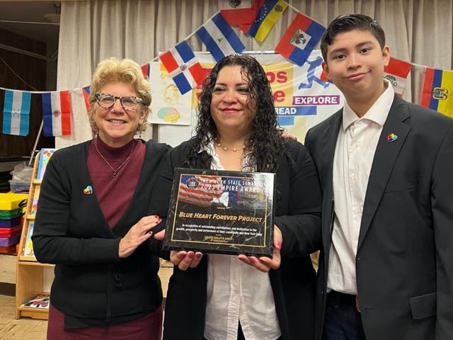 Blue Heart Forever Project In Port Chester Earns The NYS Empire Award ...