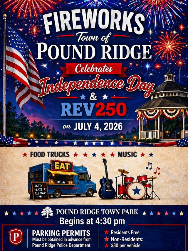 Jul 4 | Fireworks: Town of Pound Ridge Celebrates Independence Day ...