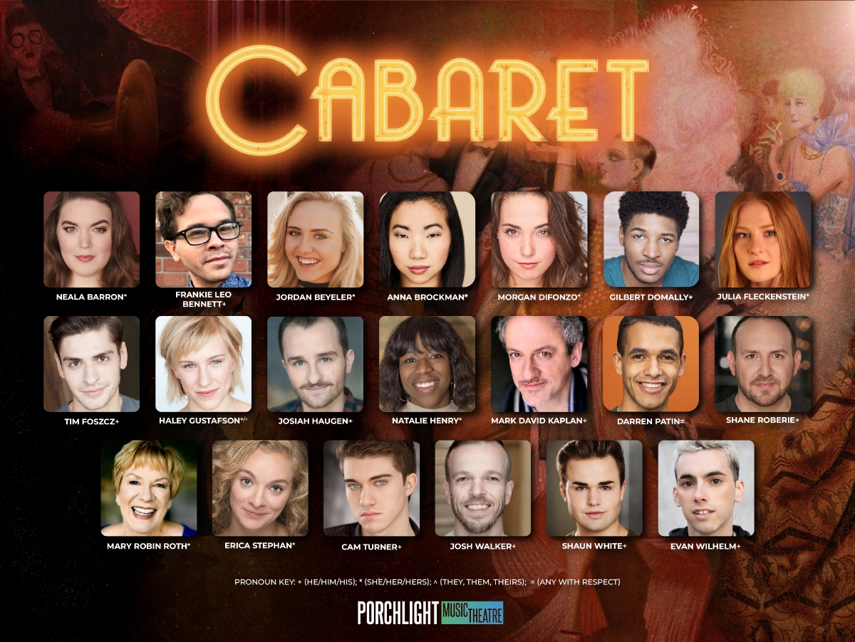 Gilbert Domally Stars in Porchlight Music Theatre's Cabaret | Chicago ...