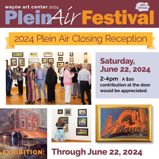 Jun 22 | Exhibition Closing Reception at Wayne Art Center | Radnor, PA ...