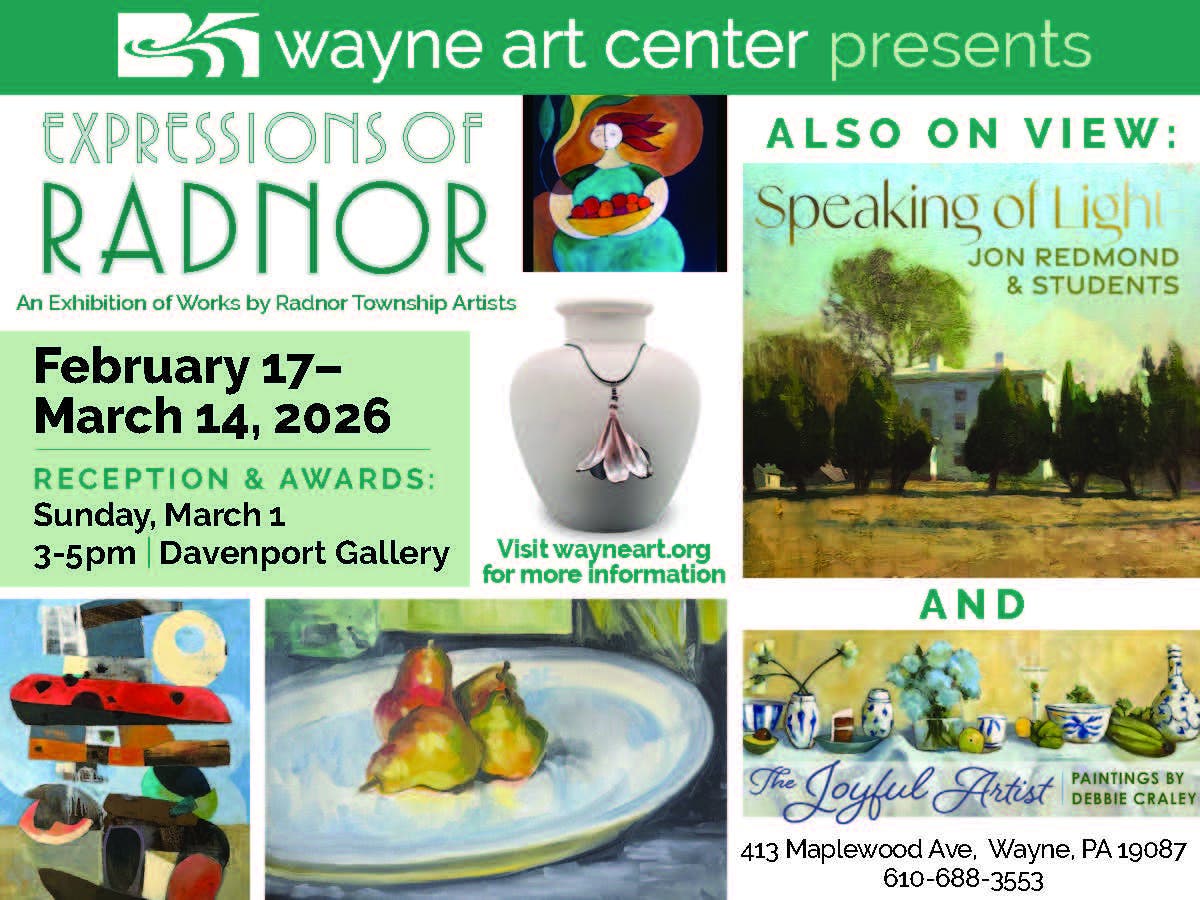 Mar 1 | New Exhibitions Open at Wayne Art Center! | Radnor, PA Patch