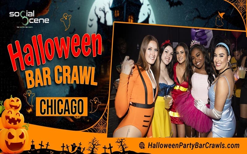 Oct 31 | 2025 Chicago Halloween Bar Crawl All Access (13th Annual) P ...
