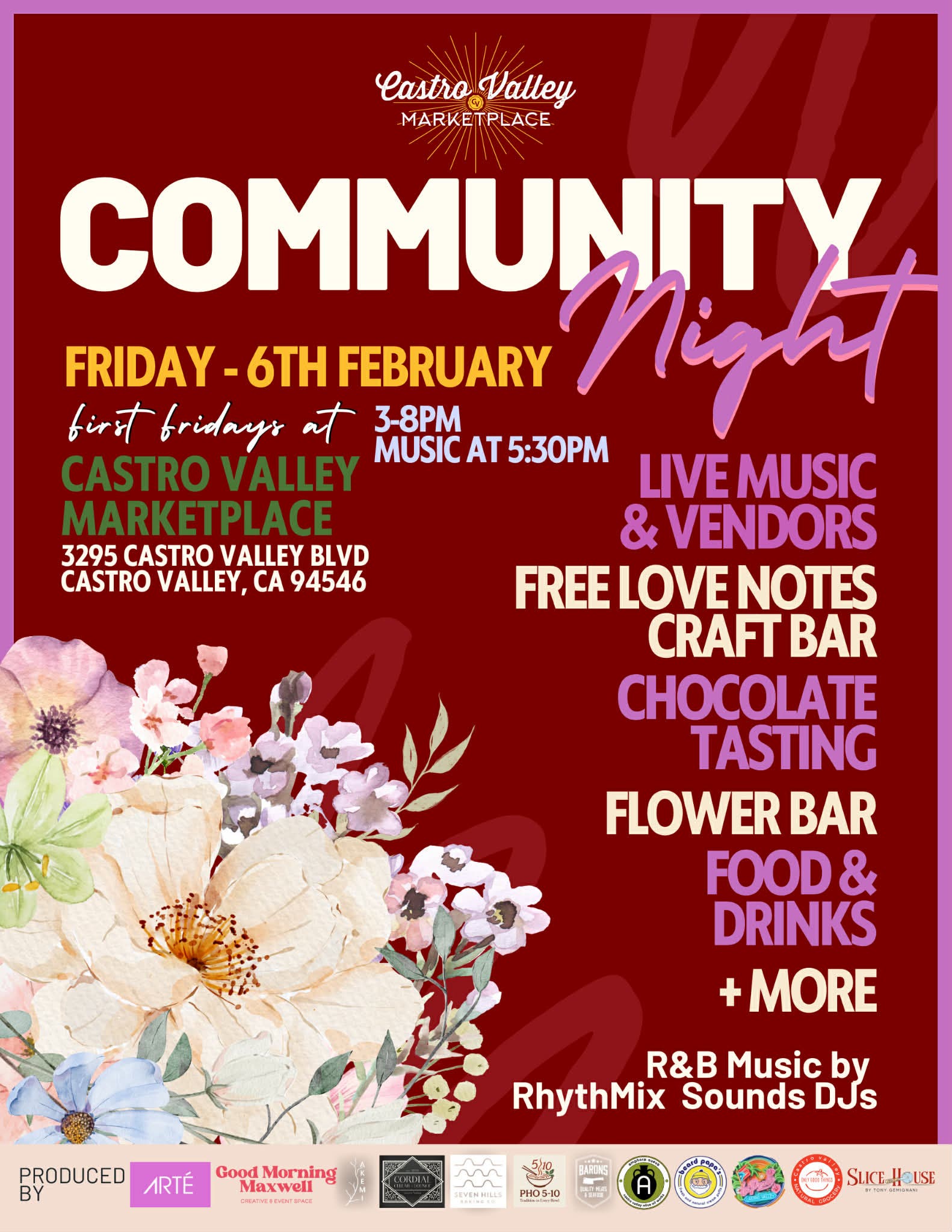 Feb 6 | Community Night at Castro Valley Marketplace | Livermore, CA Patch