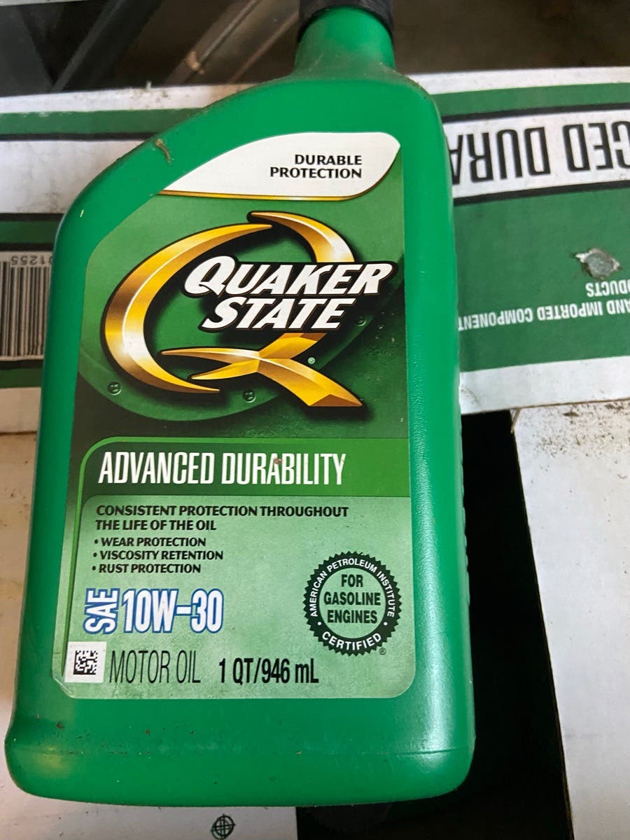 Quaker State 10W-30 Motor Oil (12-pack/1 quart bottles) ($35 ...