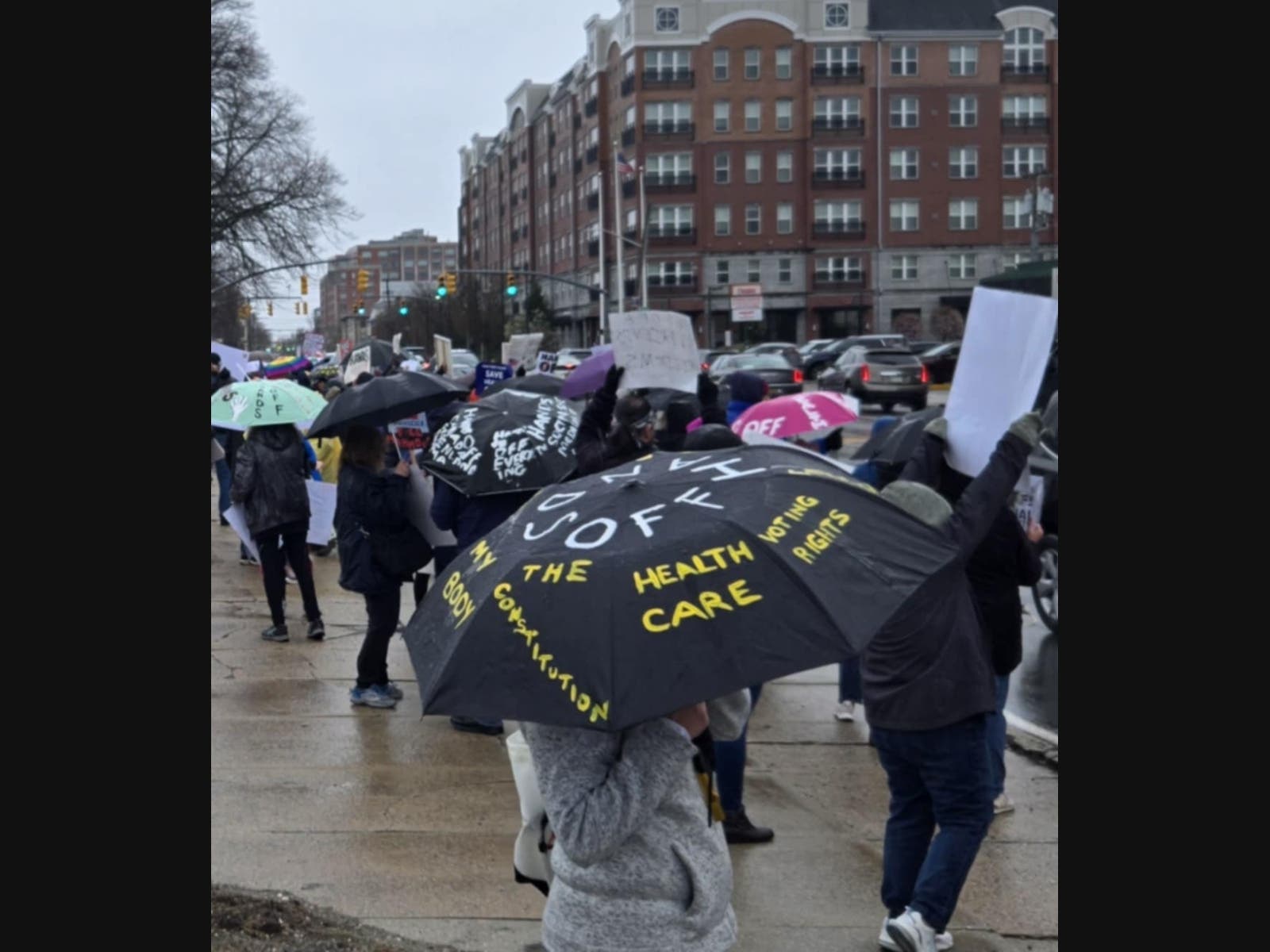 Protesters Brave Rain In Nassau To Demand Trump, Musk Keep 'Hands Off ...