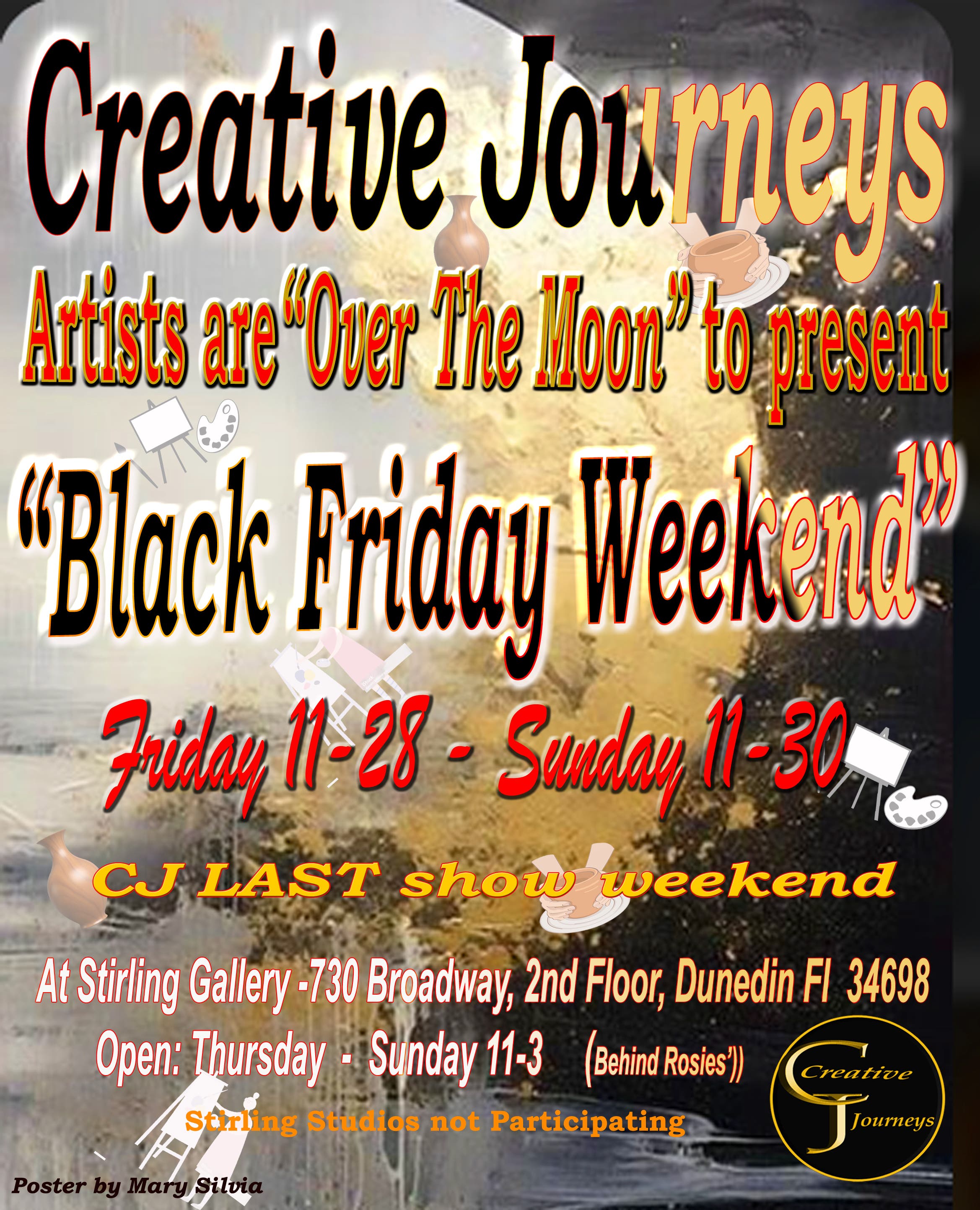 Nov 19 | "Black Friday Weekend" Art Show ! | Dunedin, FL Patch