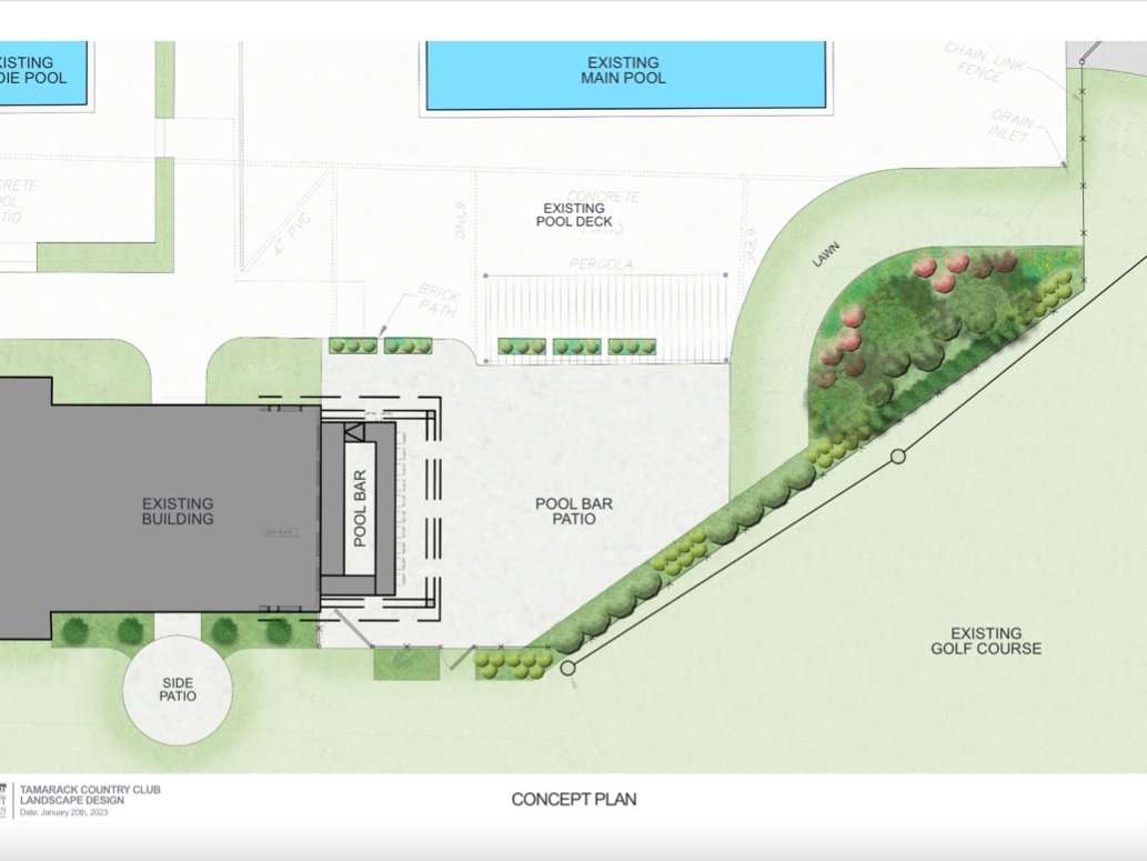 Tamarack Country Club Seeks To Add New Pool Bar, Landscaping ...