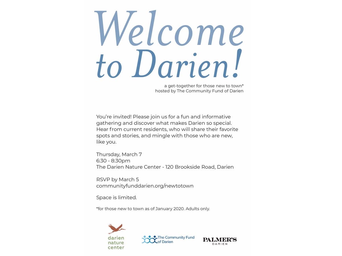 New Residents Invited To 'Welcome To Darien' Gathering | Darien, CT Patch