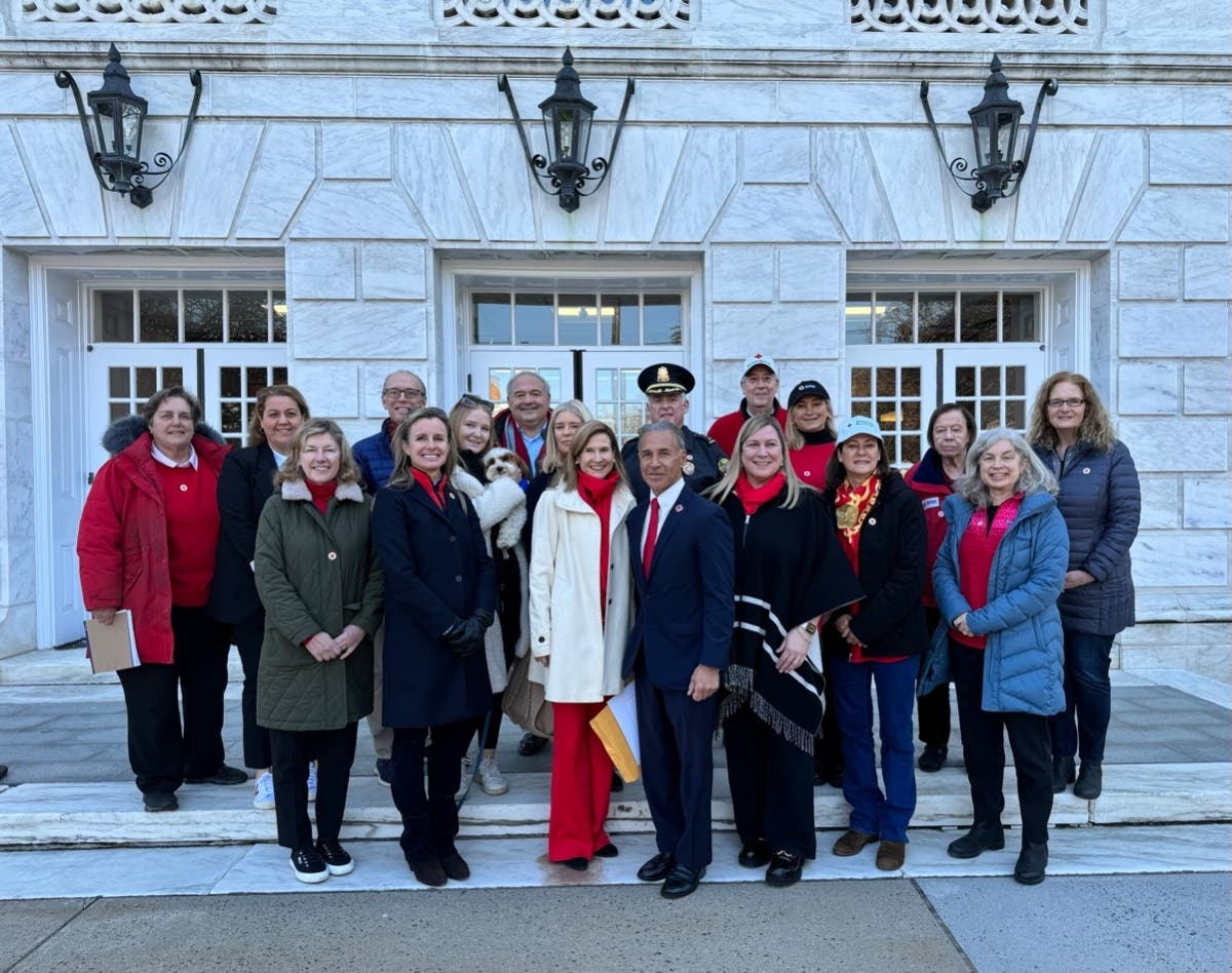 Greenwich Honors American Red Cross Month With Flag Raising | Greenwich ...