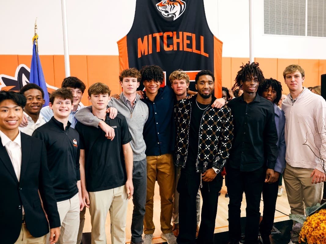 NBA Star Donovan Mitchell Inaugurates GCDS Athletic Center | Greenwich ...
