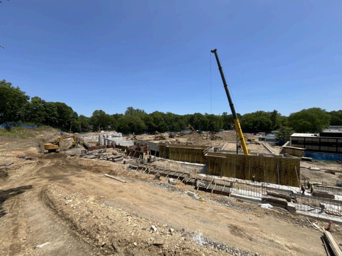 Here's An Update On Central Middle School Construction For June ...