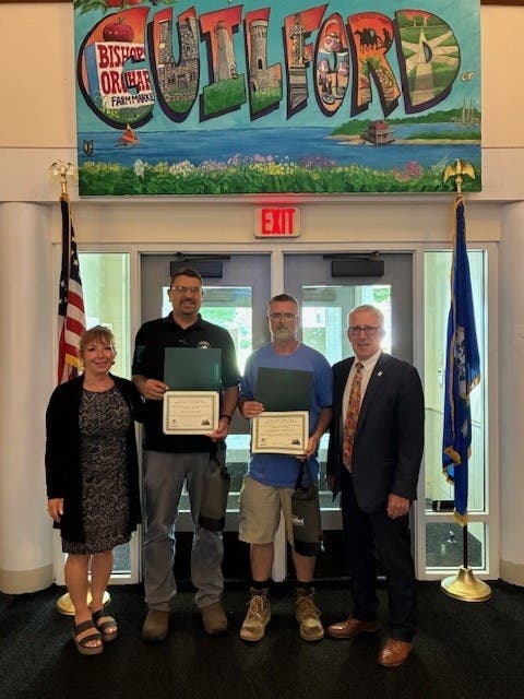 2 Guilford Employees Honored For Contributions To Playground Projects ...