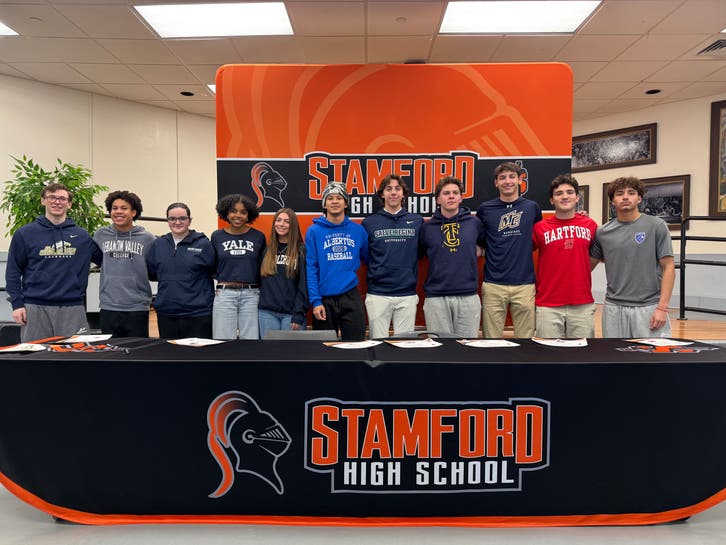Student-Athletes Honored At Stamford High School Signing Day Event ...