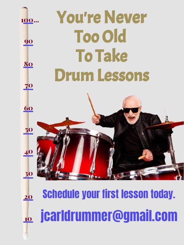You Re Never Too Old To Learn To Play The Drums Nashua Nh Patch