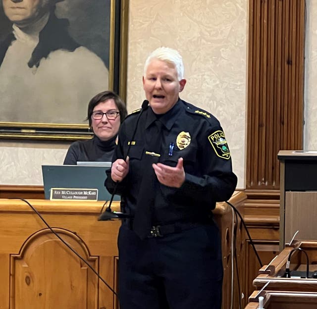 Shorewood's New Chief Of Police Takes Oath Of Office | Shorewood, WI Patch