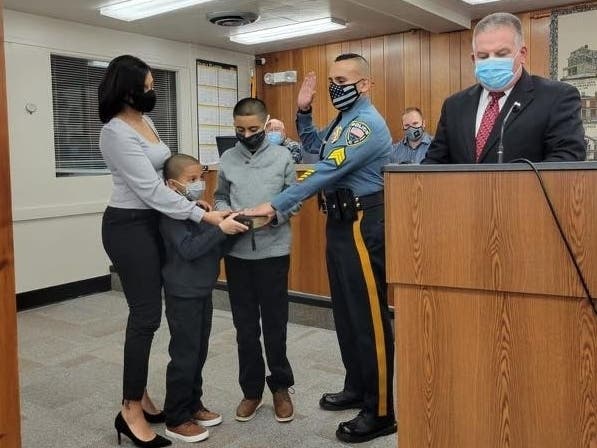 Patrolman Promoted To Sergeant In Hackettstown | Hackettstown, NJ Patch