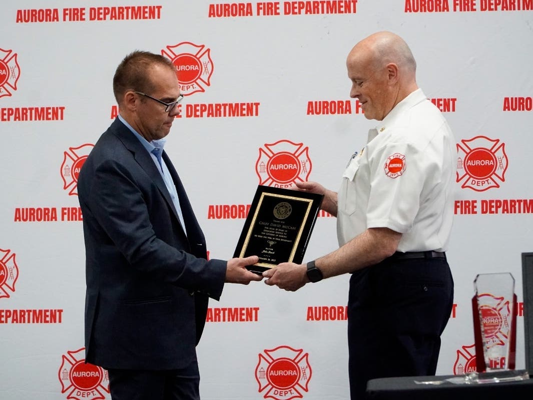 Aurora Fire Chief Retires After 28 Years Of Service | Aurora, IL Patch