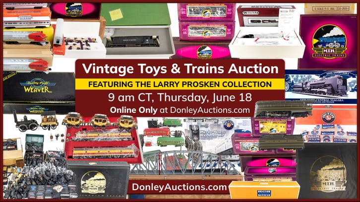 Jun 18 | Vintage Toys & Trains Auction Featuring The Larry Prosken ...