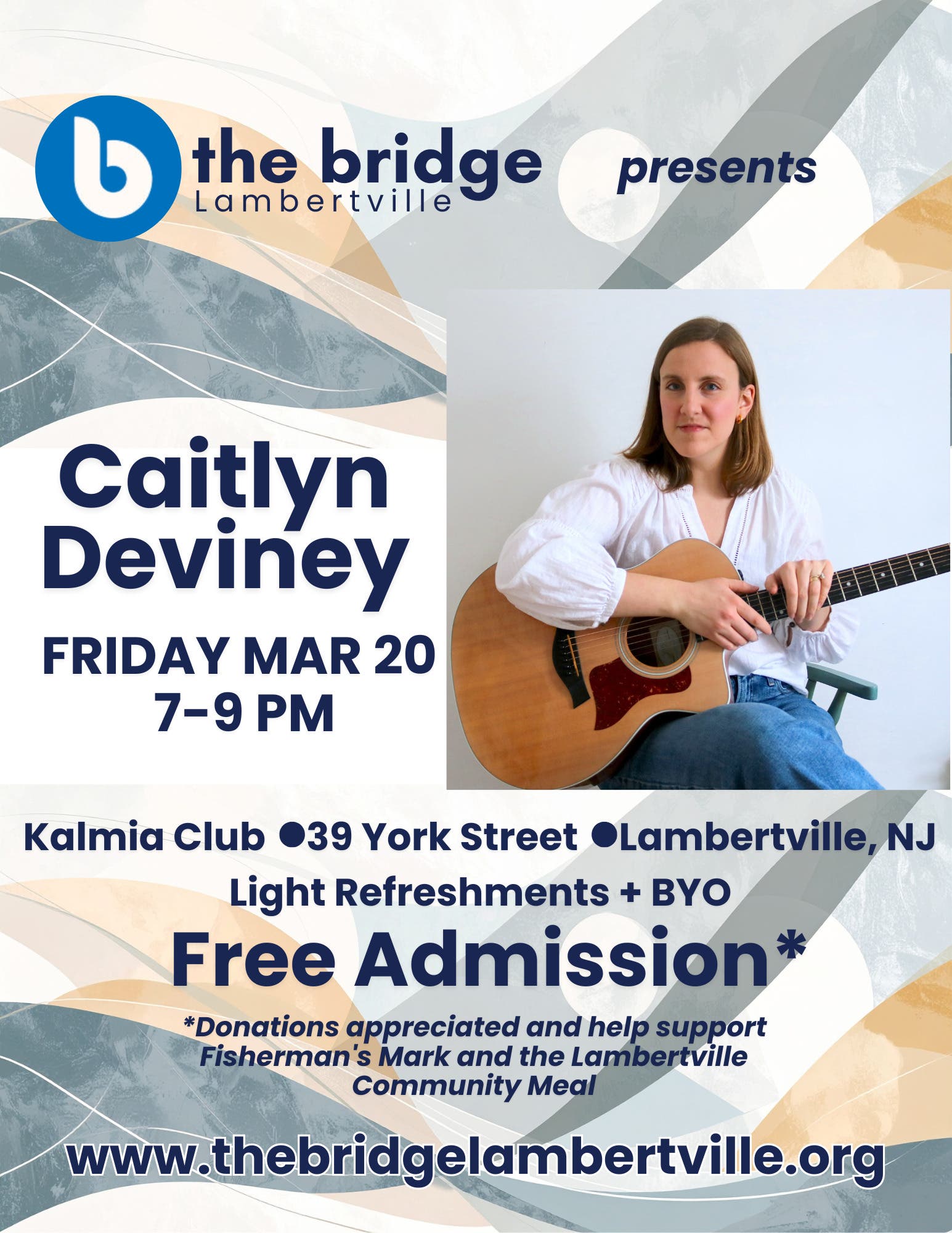 Mar 20 | Lambertville Coffeehouse with singer-sonwriter Caitlyn Deviney ...