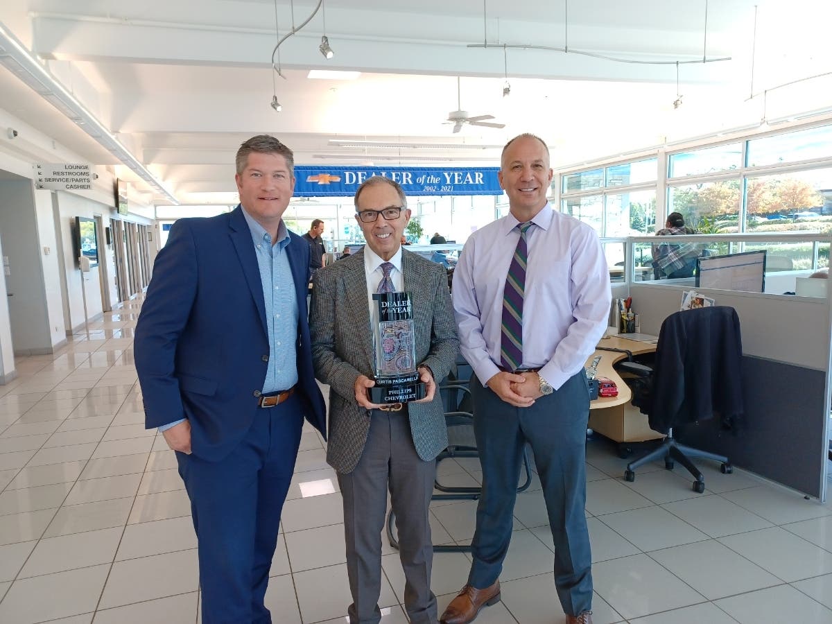 Phillips Chevrolet In Frankfort Wins Dealer Of The Year Award ...