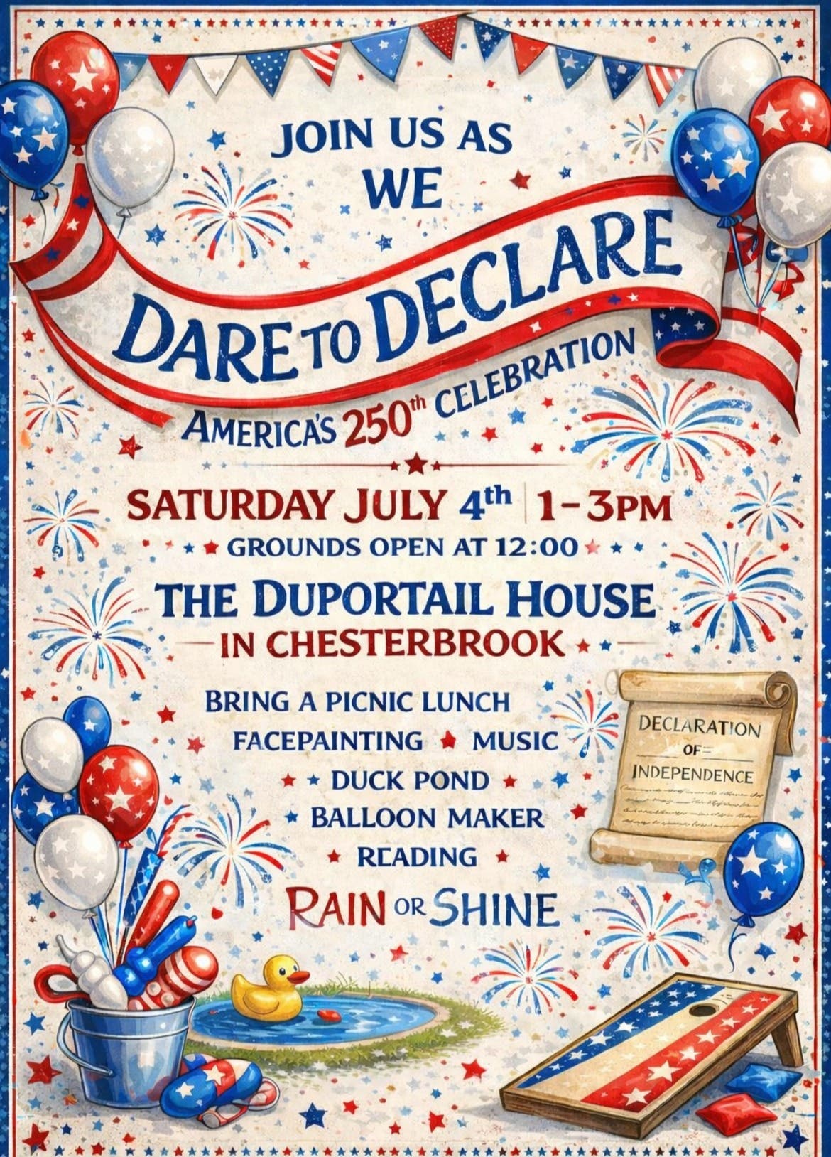 Jul 4 | Dare To Declare: America's 250th Celebration | Tredyffrin, PA Patch