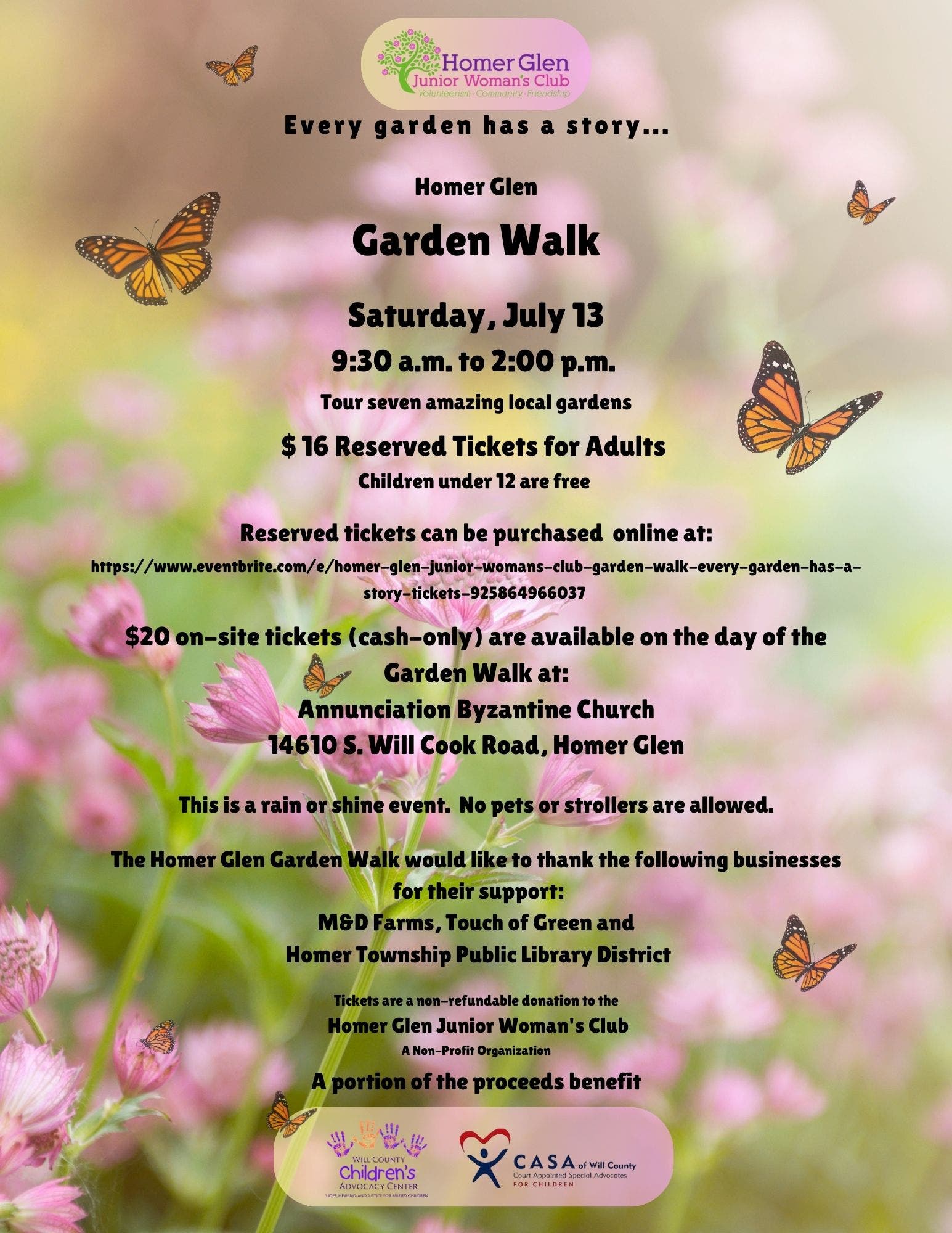 Jul 13 | Homer Glen Garden Walk | Homer Glen, IL Patch