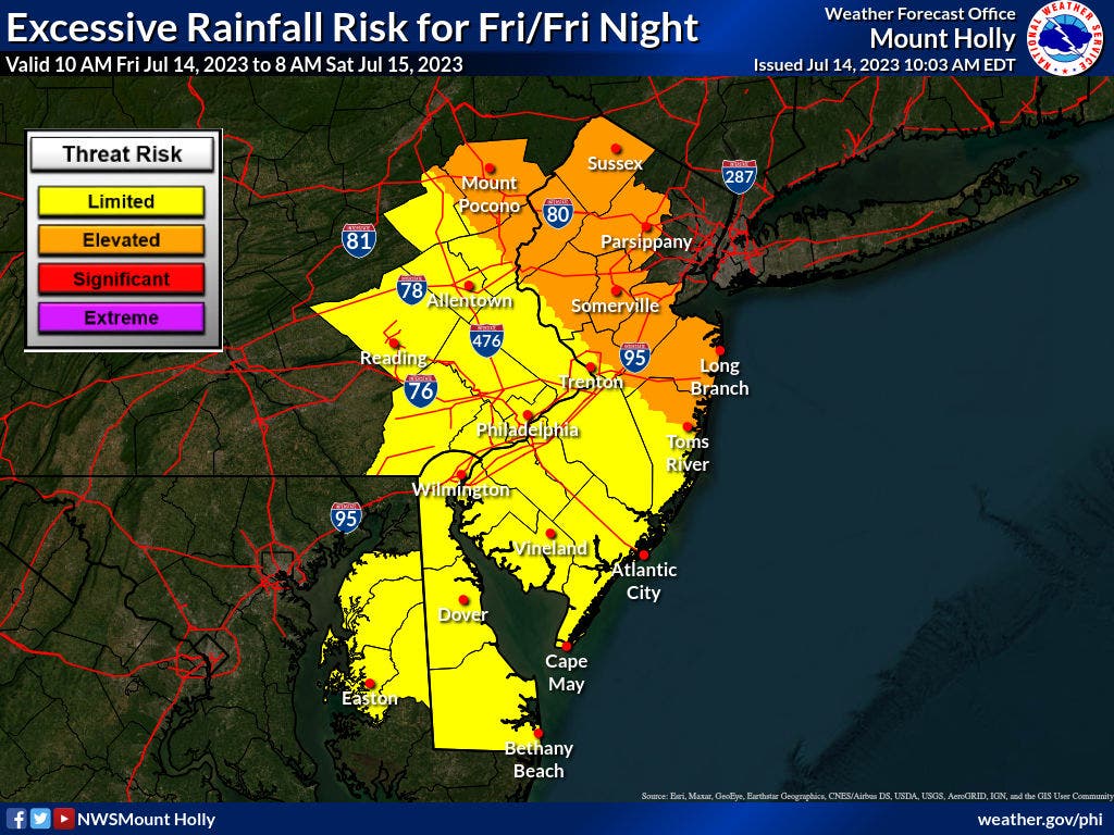 Severe Thunderstorms, Flooding In PA Forecast: See Latest Timeline ...