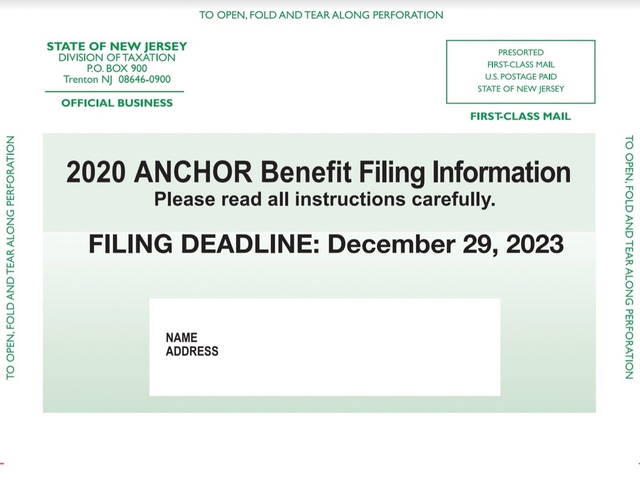 NJ ANCHOR Deadline Is Friday: How To File, Check Payment Status ...