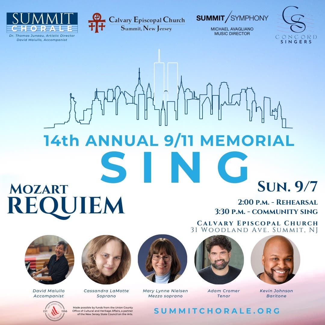 Sep 7 | Summit Chorale 14th Annual 9/11 Memorial Sing of Mozart's ...
