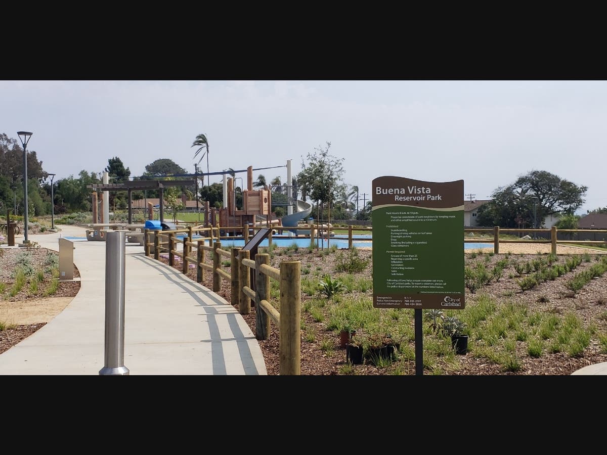 New City Park Opens On Historic Reservoir Site In Carlsbad | Carlsbad ...