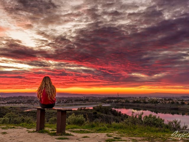 Patch Photo Of The Week: Bird's Eye View Over Greater OC Sunset ...