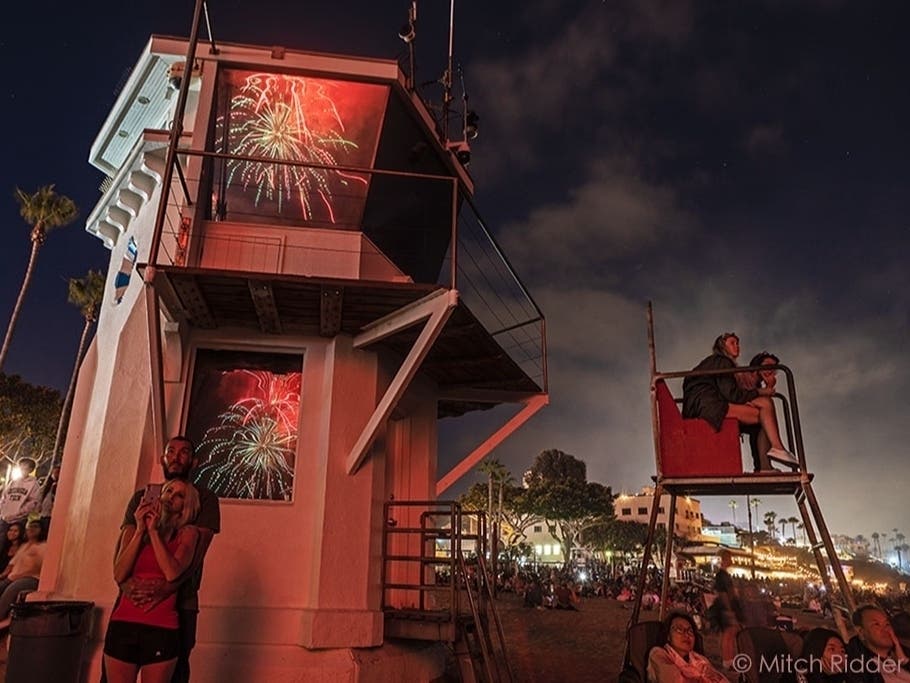 Fireworks Light Up Laguna Beach Sky July 4: Photo Of The Day | Laguna ...