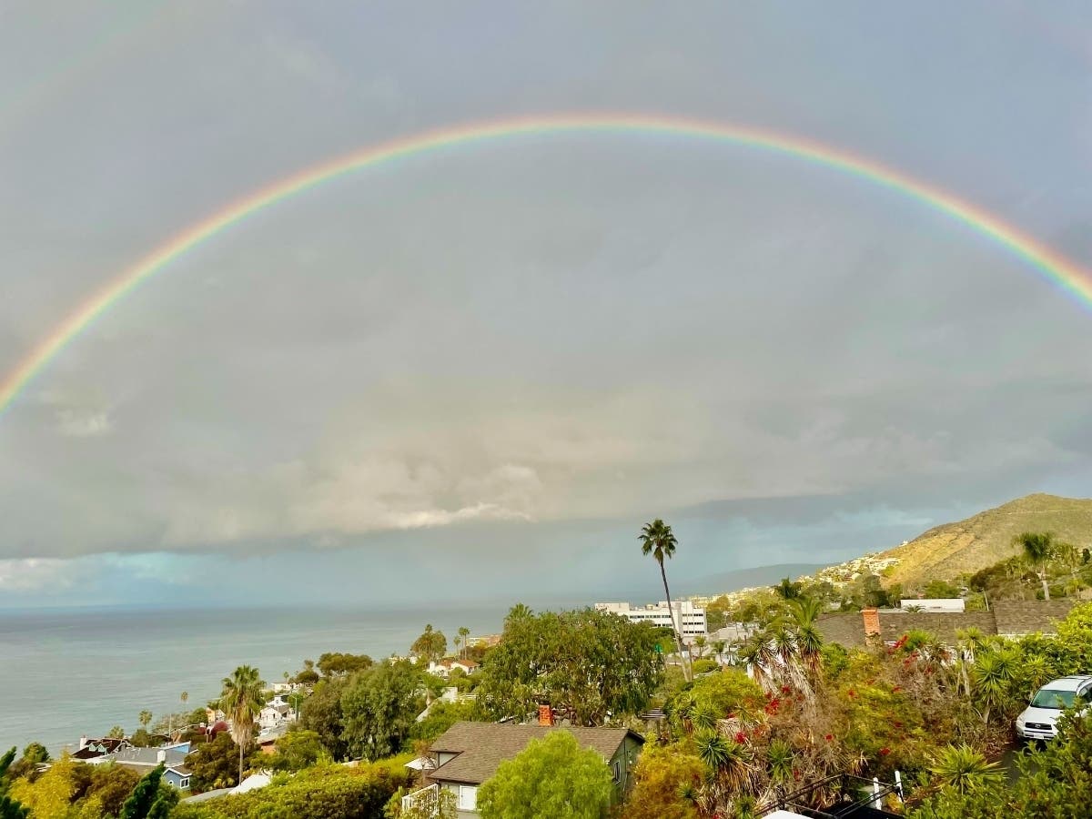Rainbow Connection Over Laguna Beach: Photo Of The Week | Laguna Beach ...