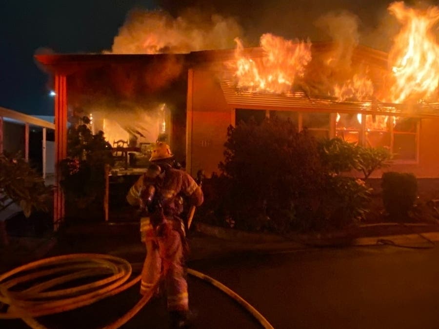 Fire Destroys Home In South OC: OCFA | Lake Forest, CA Patch