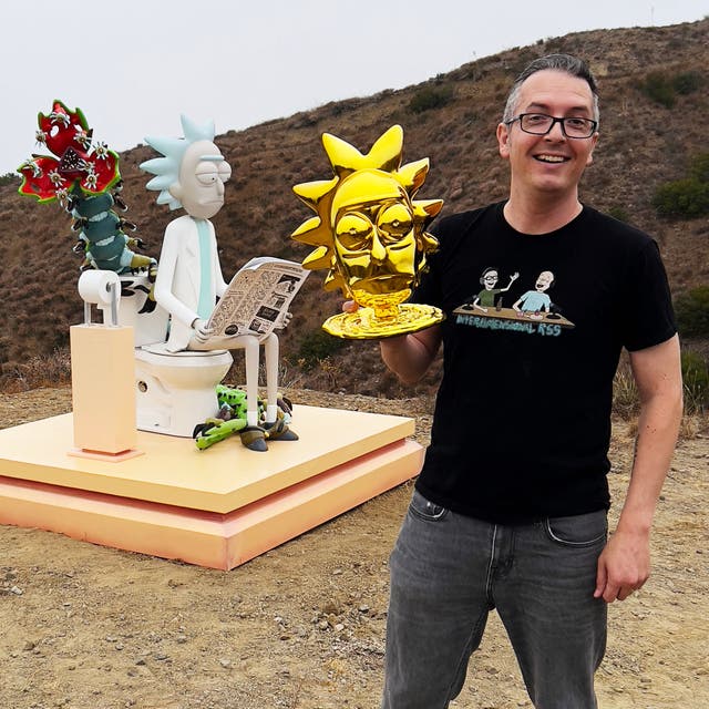Wormageddon: 'Rick And Morty' Statue Pops Up In Malibu | Malibu, CA Patch