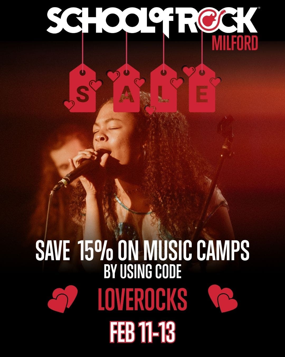 Feb 12 | 💘 School of Rock - Summer Camp Sale!💘 | Milford, CT Patch